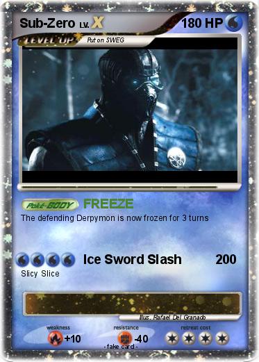 Pokémon Sub Zero 316 316 - FREEZE - My Pokemon Card