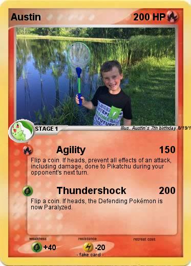 Pokémon Austin 641 641 - Agility - My Pokemon Card