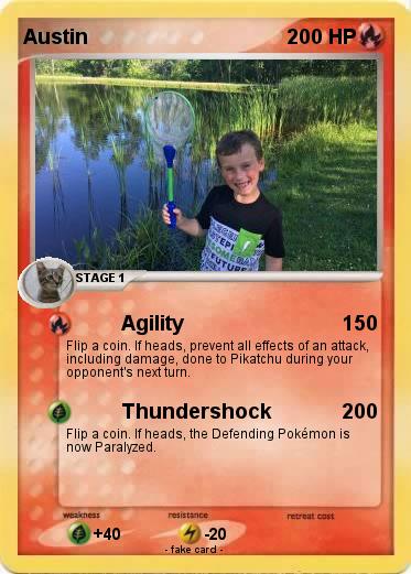 Pokémon Austin 640 640 - Agility - My Pokemon Card