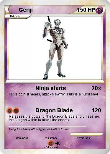 Pokémon Genji 196 196 - Ninja starts - My Pokemon Card