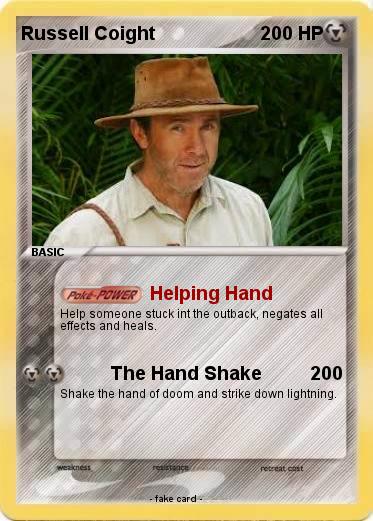 Pokémon Russell Coight - Helping Hand - My Pokemon Card