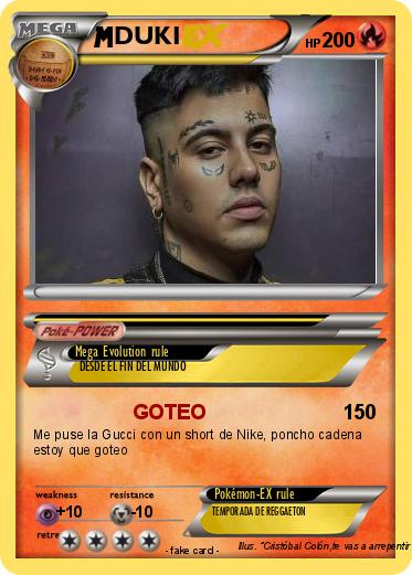 Pokémon DUKI - GOTEO - My Pokemon Card