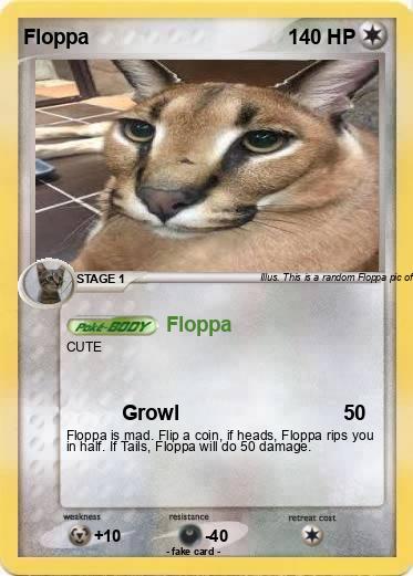 Pokémon Floppa 435 435 - Floppa - My Pokemon Card