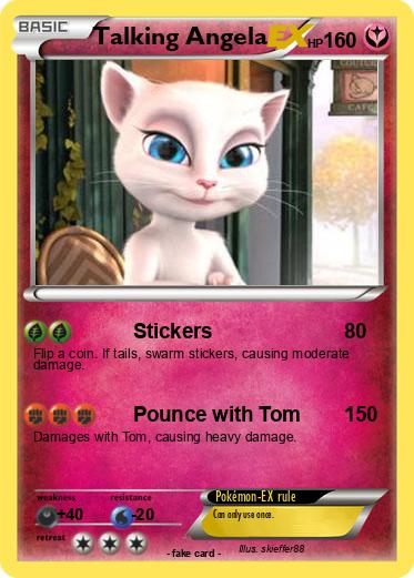 Pokémon Talking Angela 1 1 - Stickers - My Pokemon Card