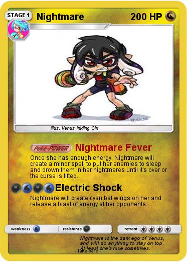 Pokémon Nightmare 2354 2354 - Nightmare Fever - My Pokemon Card