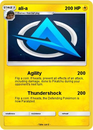 Pokémon ali a 35 35 - Agility - My Pokemon Card