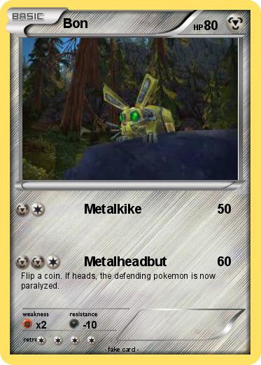 Pokémon Bon 122 122 - Metalkike - My Pokemon Card