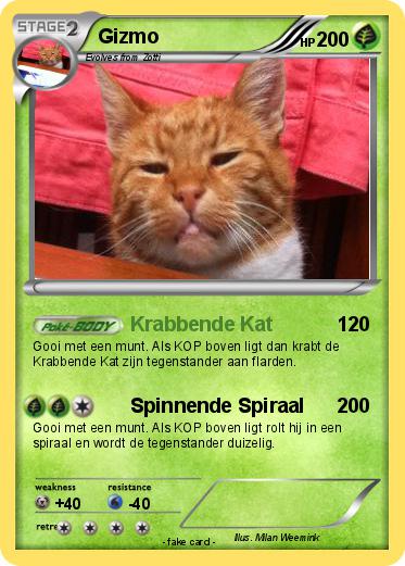 Pokémon Gizmo 157 157 - Krabbende Kat - My Pokemon Card