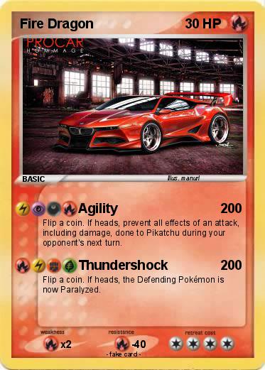 Pokémon Fire Dragon 654 654 - Agility - My Pokemon Card