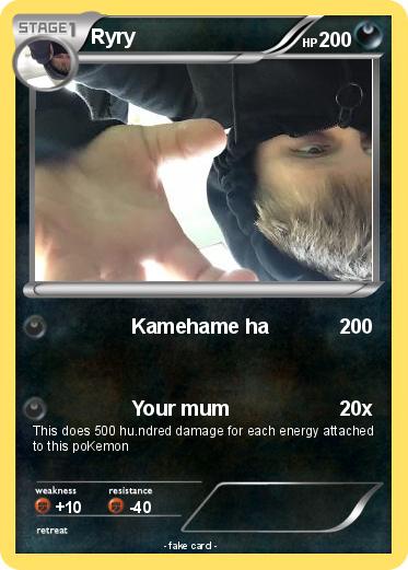 Pokémon Ryry 13 13 - Kamehame ha - My Pokemon Card