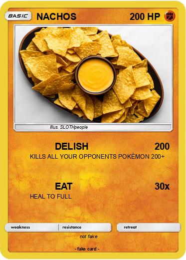 Pokémon NACHOS 35 35 - DELISH - My Pokemon Card