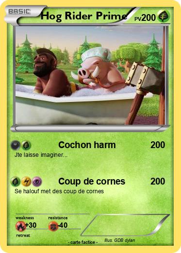 Pokémon Hog Rider Prime - Cochon harm - Ma carte Pokémon
