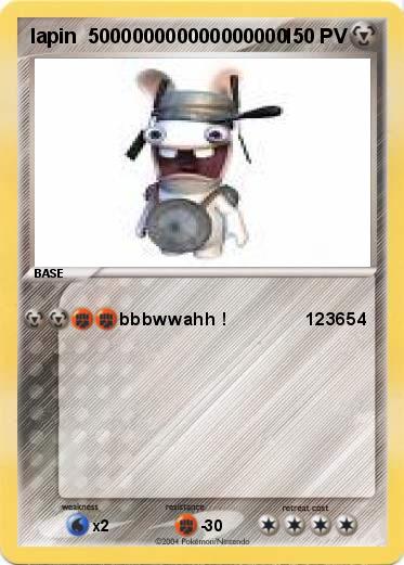 Pokémon lapin 500000000000000000 500000000000000000 - bbbwwahh ! 123654 ...