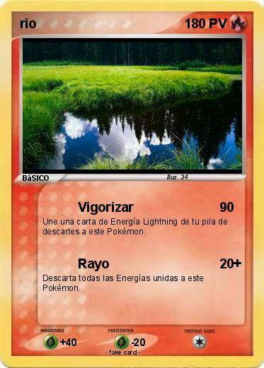 Pokémon rio 83 83 - Vigorizar - Mi carta pokémon