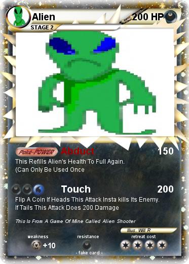 Pokémon Alien 1531 1531 - Abduct - My Pokemon Card