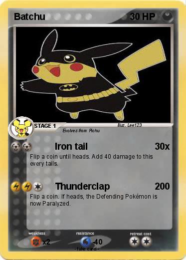 Pokémon Batchu 40 40 - Iron tail - My Pokemon Card