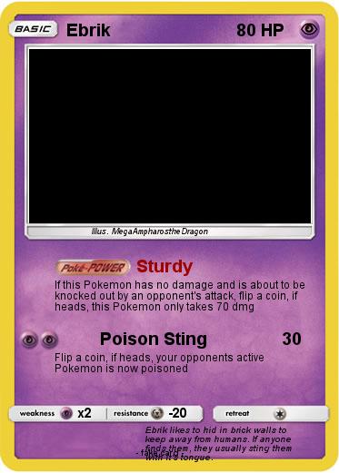 Pokémon Ebrik - Sturdy - My Pokemon Card