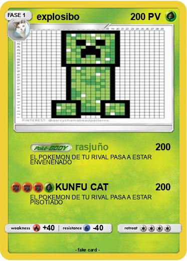 Pokémon explosibo - rasjuño - Mi carta pokémon