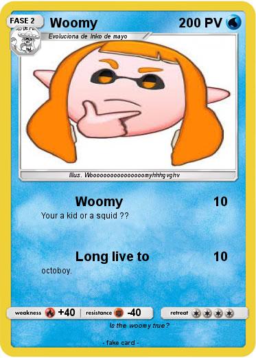 Pokémon Woomy 7 7 - Woomy - Mi carta pokémon