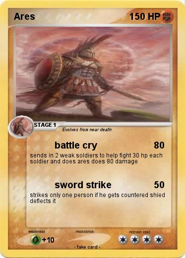 Pokémon Ares 306 306 - battle cry - My Pokemon Card