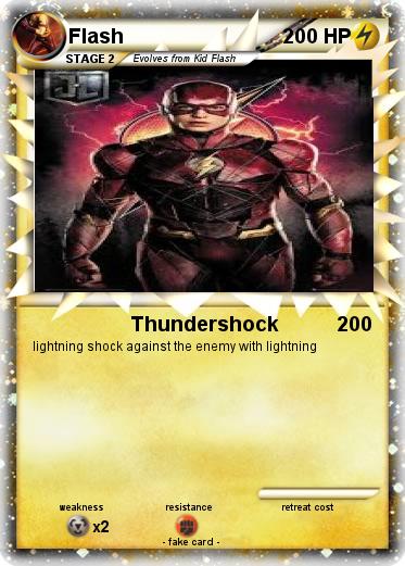 Pokémon Flash 831 831 - Thundershock - My Pokemon Card