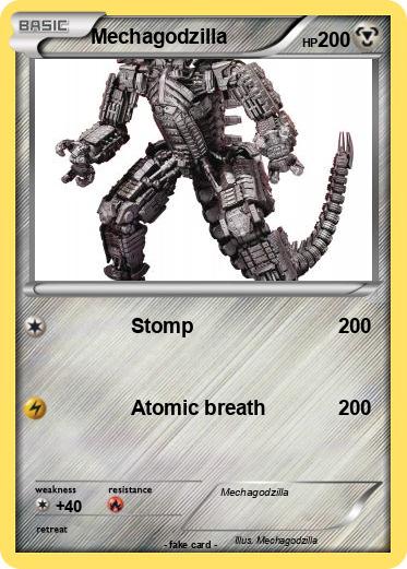 Pokémon Mechagodzilla 208 208 - Stomp - My Pokemon Card