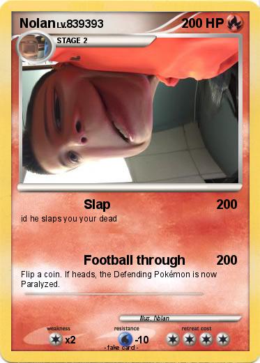 Pokémon Nolan 180 180 - Slap - My Pokemon Card