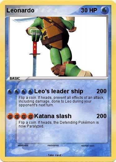 Pokémon Leonardo 340 340 - Leo’s leader ship - My Pokemon Card