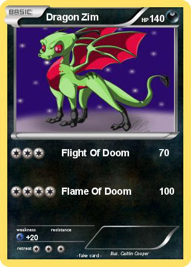 Pokémon Dragon Zim - Flight Of Doom - My Pokemon Card