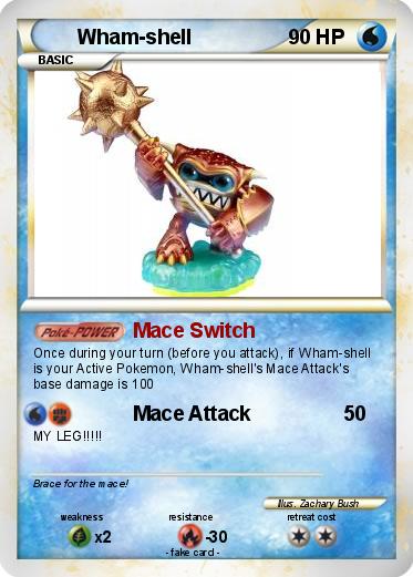 Pokémon Wham shell 90 90 - Mace Switch - My Pokemon Card