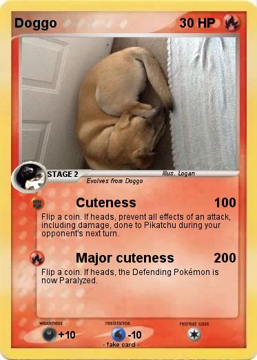 Pokémon Doggo 45 45 - Cuteness - My Pokemon Card
