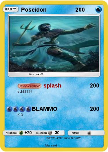 Pokémon Poseidon 869 869 - splash - My Pokemon Card