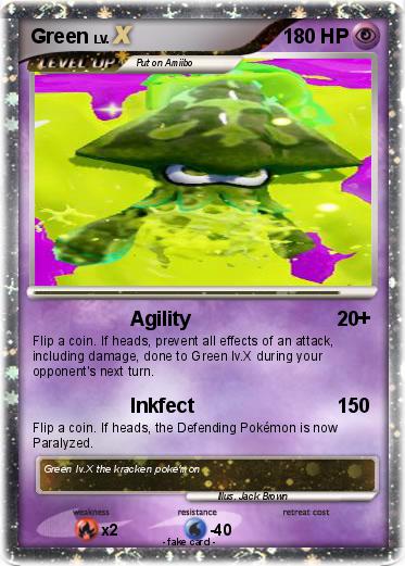 Pokémon Green 1947 1947 - Agility - My Pokemon Card