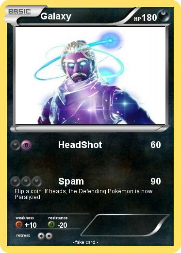 Pokémon Galaxy 1020 1020 - HeadShot - My Pokemon Card