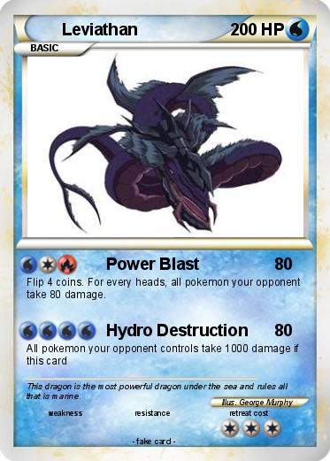 Pokémon Leviathan 43 43 - Power Blast - My Pokemon Card