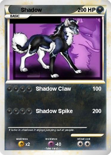 Pokémon Shadow 8914 8914 - Shadow Claw - My Pokemon Card
