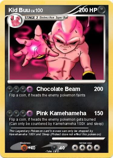 Pokémon Kid Buu 91 91 - Chocolate Beam - My Pokemon Card