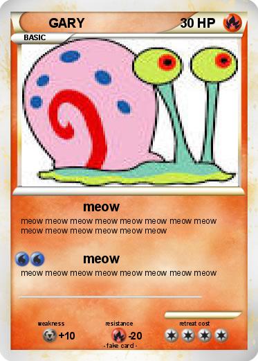 Pokémon GARY 430 430 - meow - My Pokemon Card