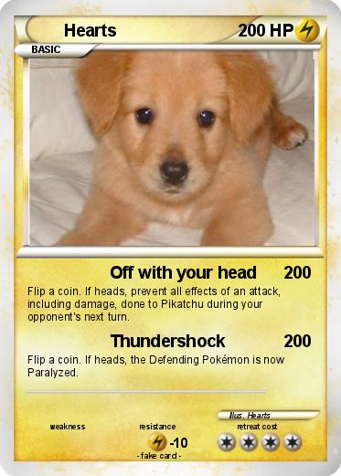 Pokémon Hearts 11 11 - Off with your head - My Pokemon Card