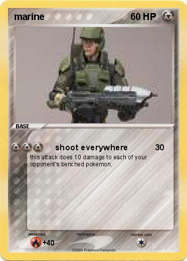 Pokémon marine 17 17 - shoot everywhere - My Pokemon Card