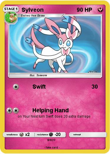 Pokémon Sylveon 573 573 - Swift - My Pokemon Card