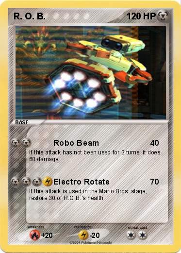 Pokémon R O B 20 20 - Robo Beam - My Pokemon Card