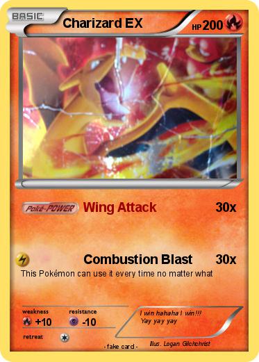 Pokémon Charizard EX 802 802 - Wing Attack - My Pokemon Card