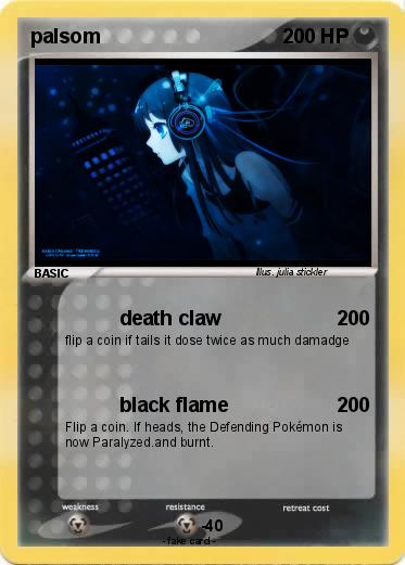 Pokémon palsom - death claw - My Pokemon Card