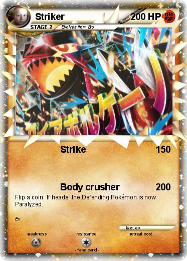 Pokémon Striker 266 266 - Strike - My Pokemon Card