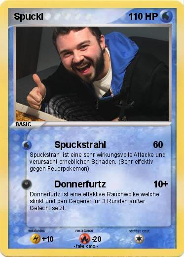 Pokémon Spucki - Spuckstrahl - My Pokemon Card