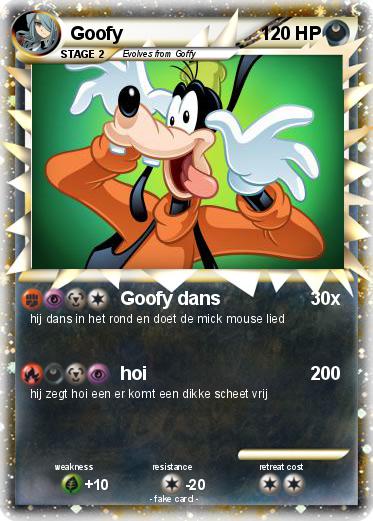 Pokémon Goofy 124 124 - Goofy dans - My Pokemon Card