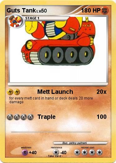 Pokémon Guts Tank 2 2 - Mett Launch - My Pokemon Card