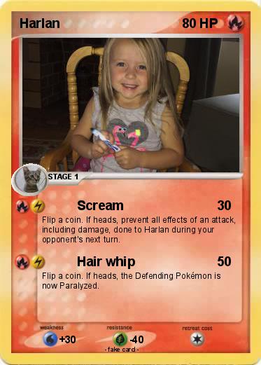 Pokémon Harlan - Scream - My Pokemon Card