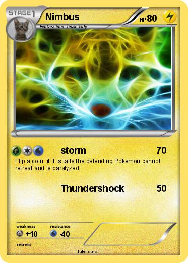 Pokémon Nimbus 8 8 - storm - My Pokemon Card